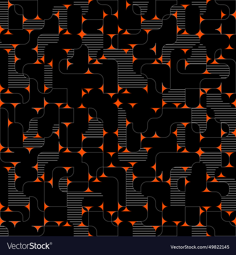 Abstract seamless geometric pattern Royalty Free Vector