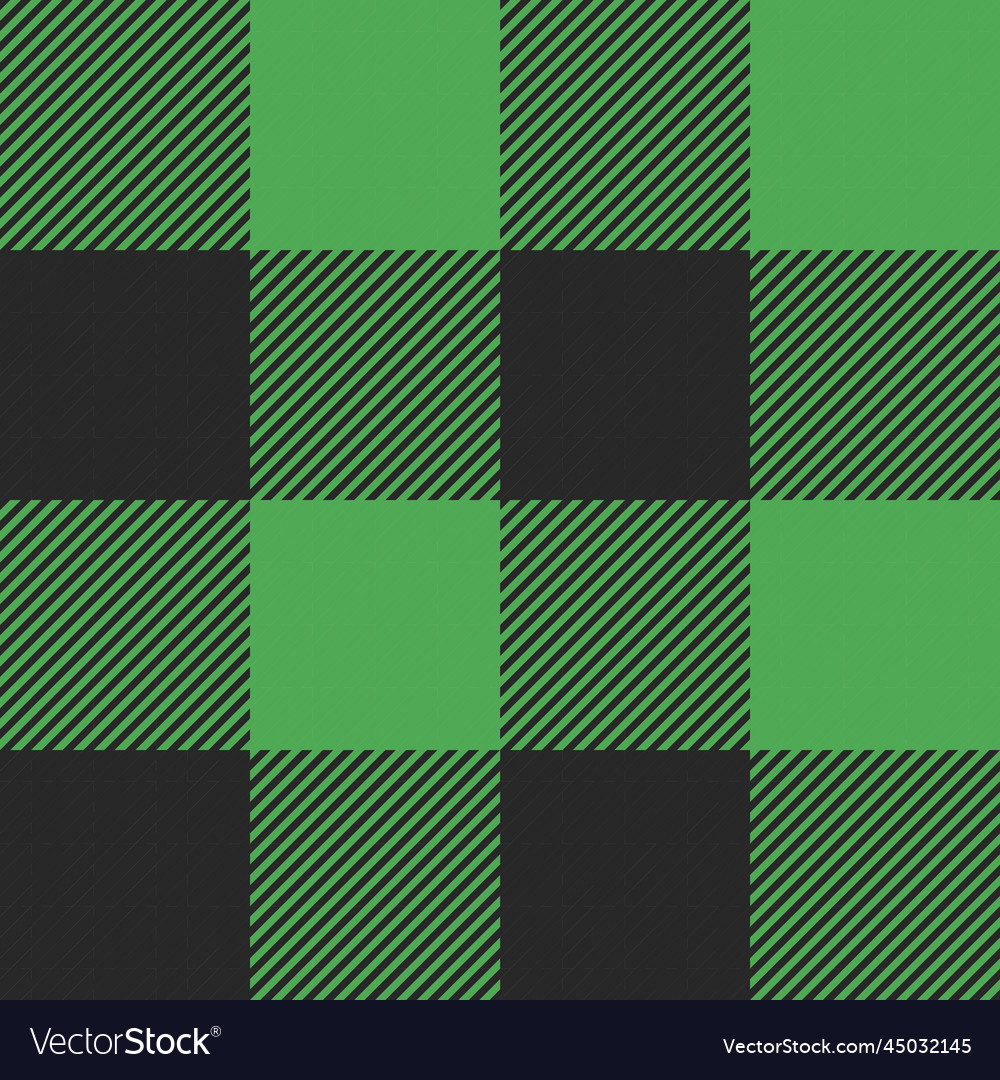 Buffalo check pattern xmas plaid pattern Vector Image