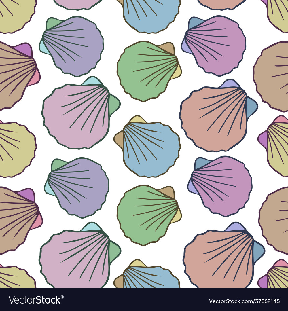Decorative seamless elegant pattern design Vector Image