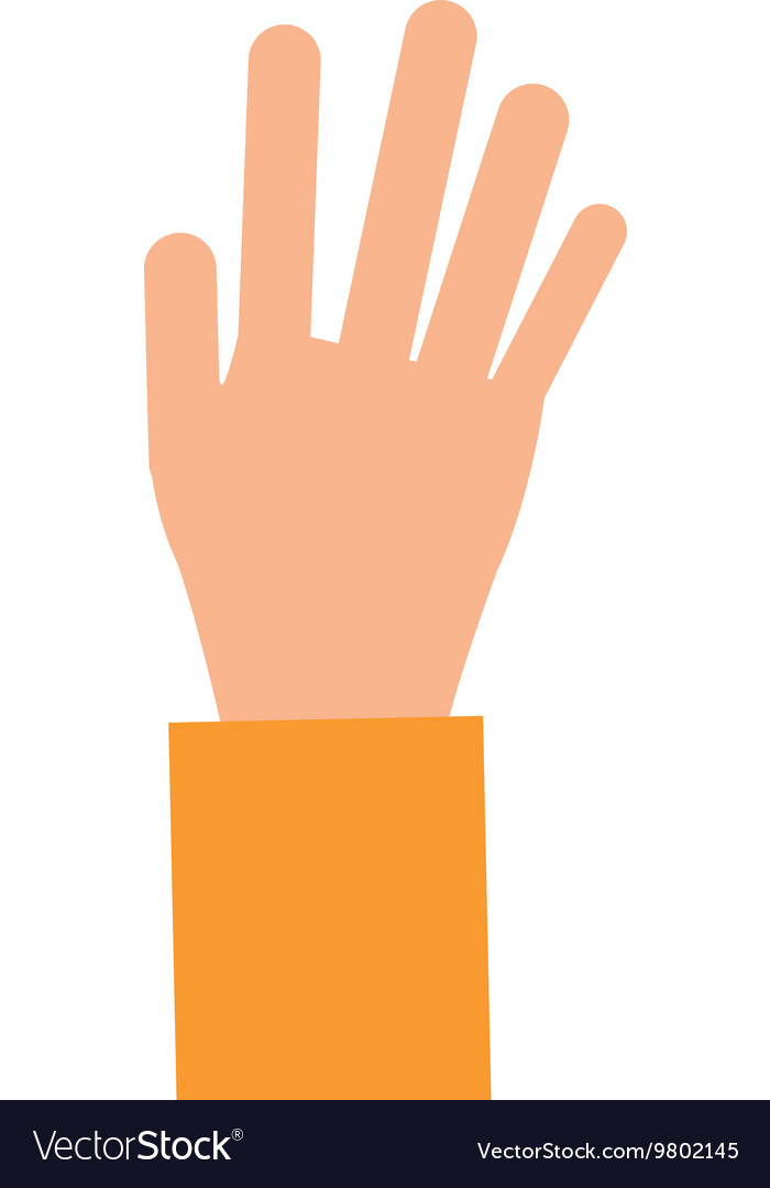 Open hand icon Royalty Free Vector Image - VectorStock