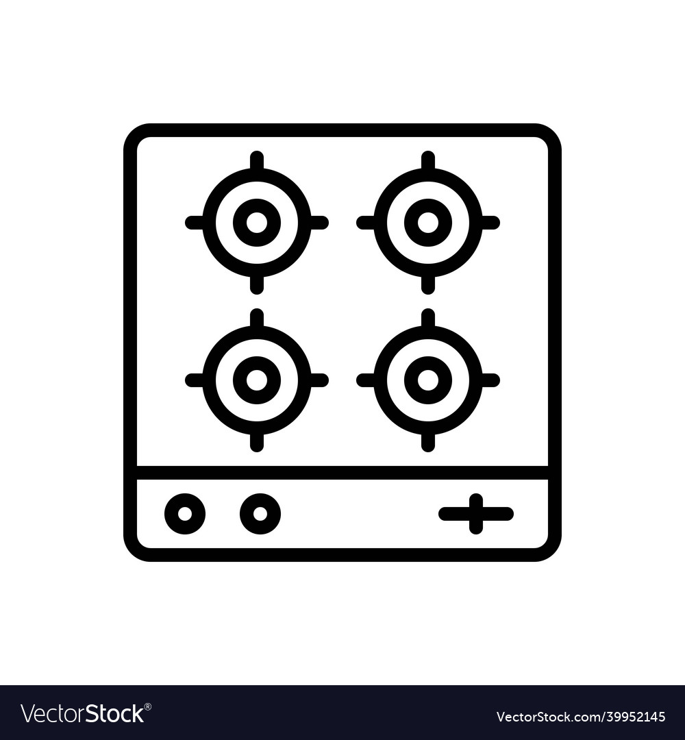 Stove Royalty Free Vector Image - VectorStock