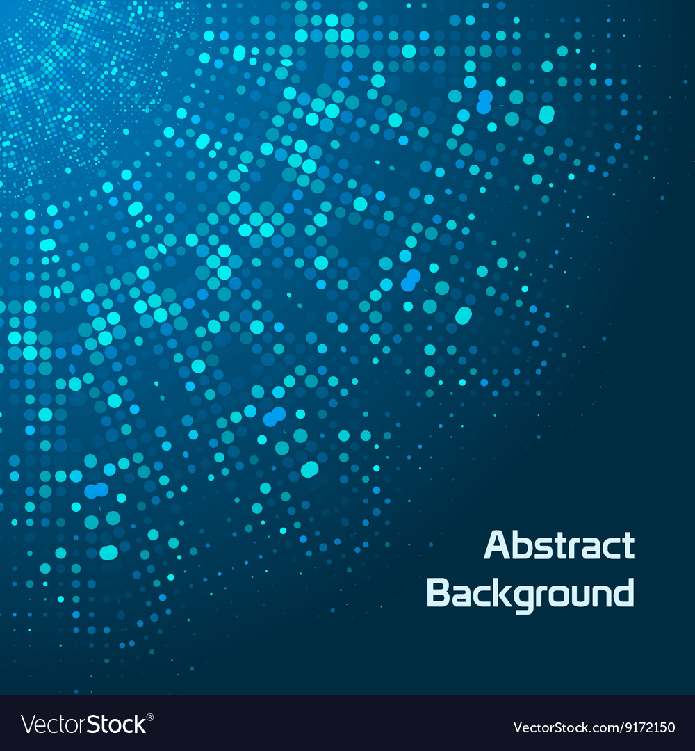 Abstract background with dots Royalty Free Vector Image