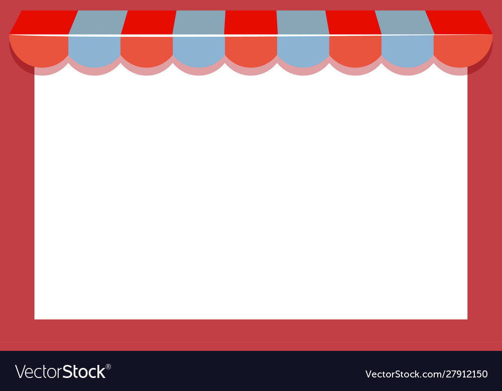 Background template with red frame Royalty Free Vector Image
