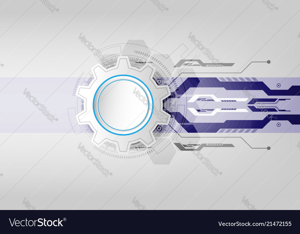 Abstract technological background concept Vector Image