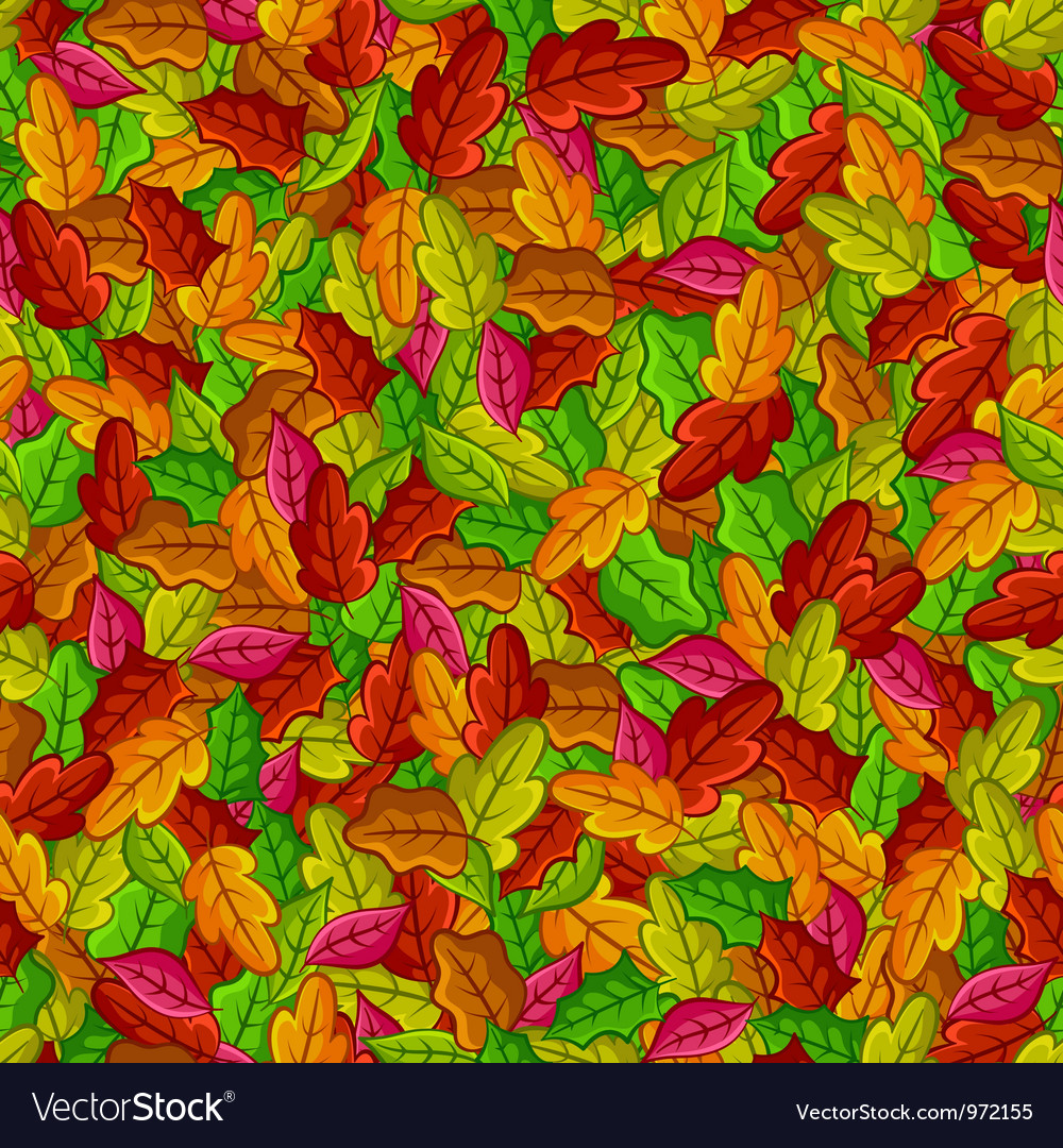 Foliage pattern Royalty Free Vector Image - VectorStock