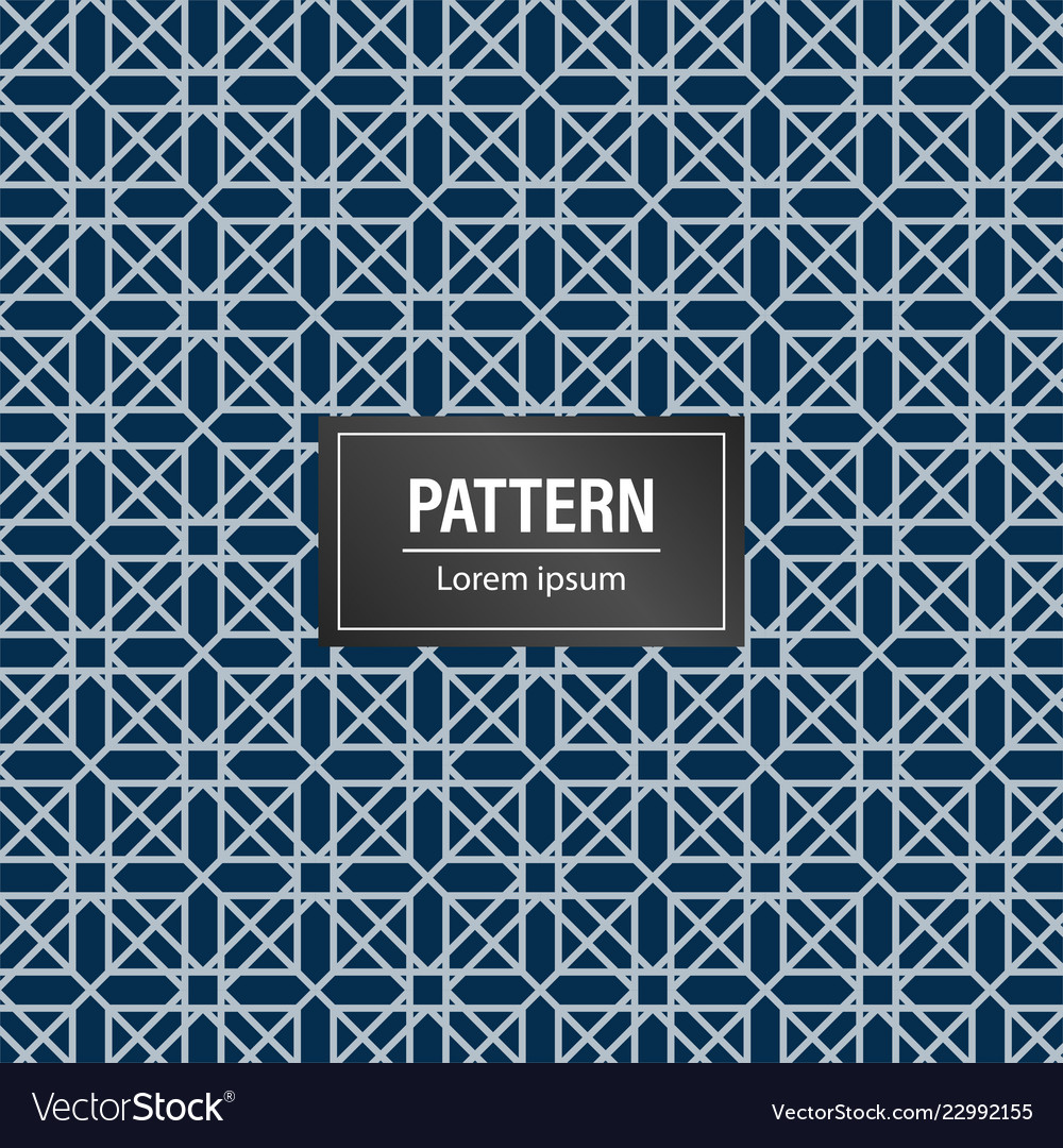 Geometric pattern background minimal and modern Vector Image