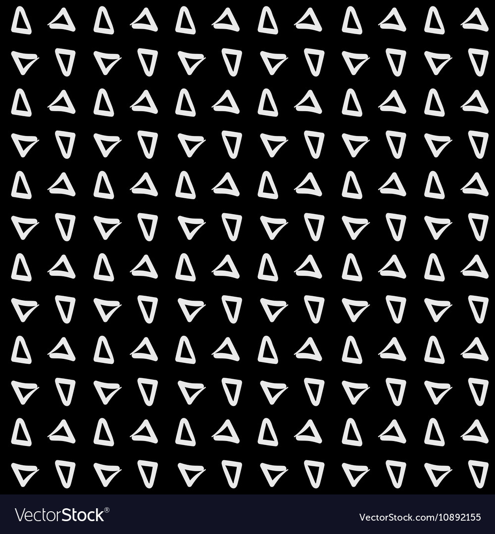 Pattern minimalist background triangle retro Vector Image