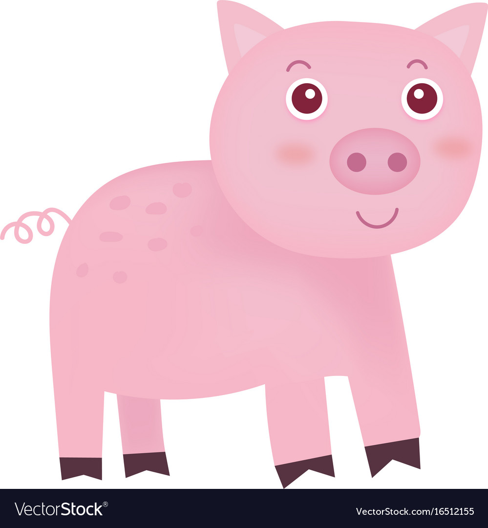 Pig Royalty Free Vector Image - VectorStock