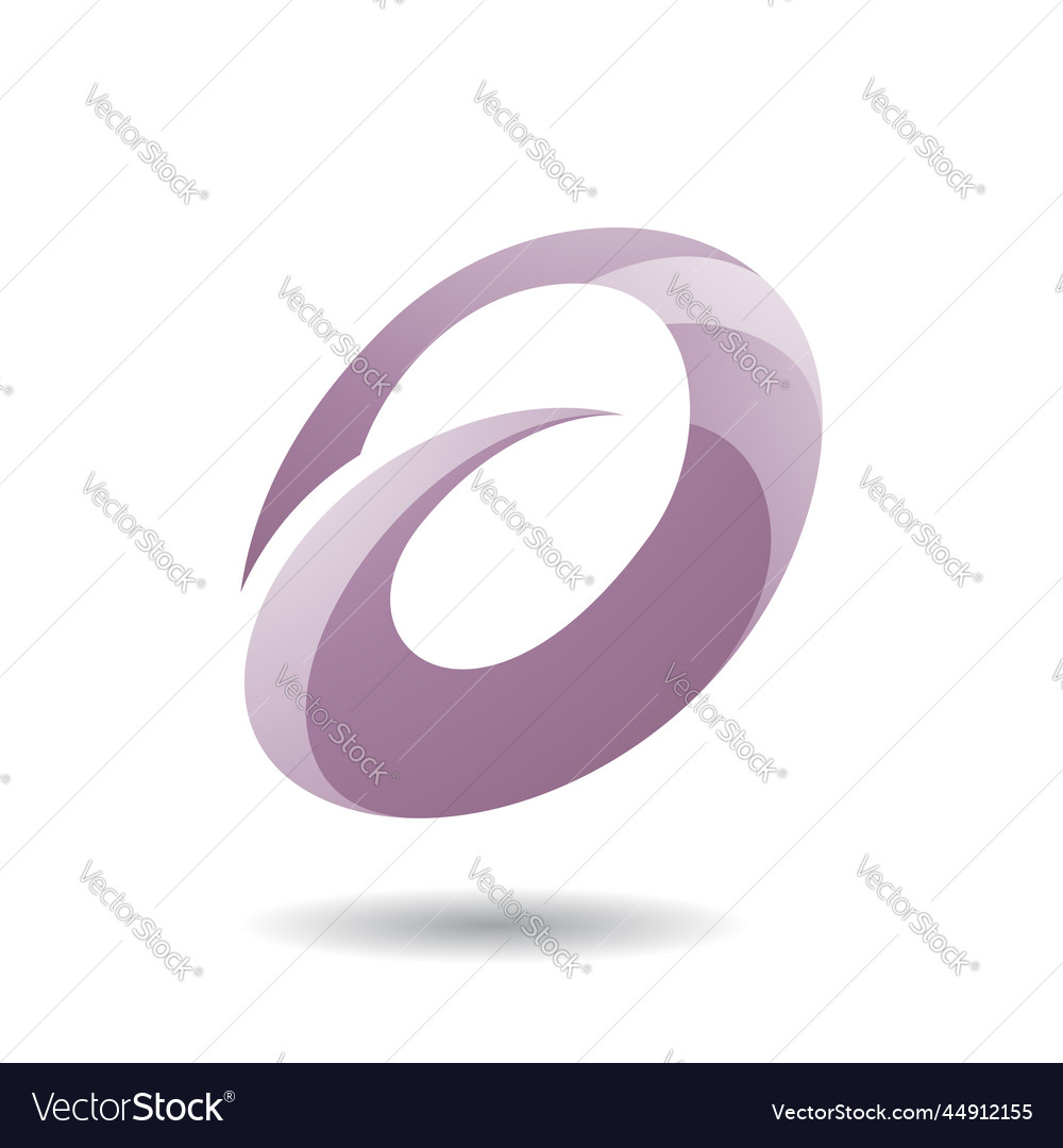 Purple abstract oval round spiky icon Royalty Free Vector Purple abstract oval round spiky icon Royalty Free Vector