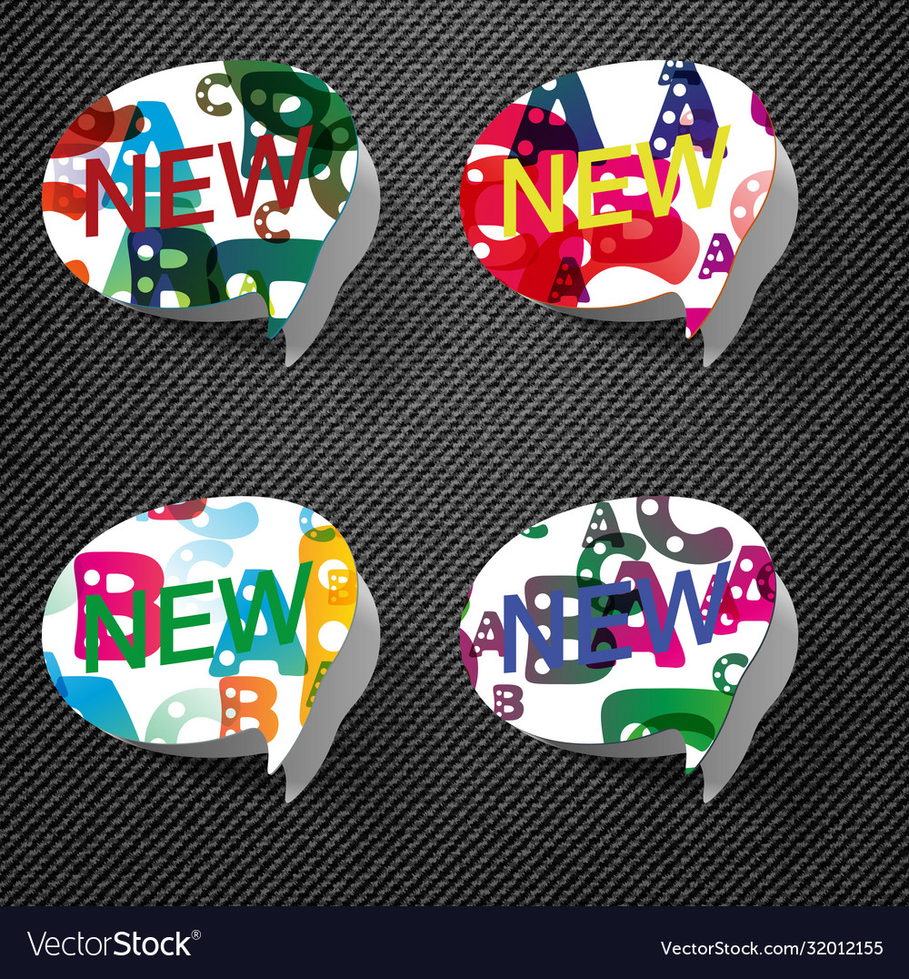 Sign new Royalty Free Vector Image - VectorStock