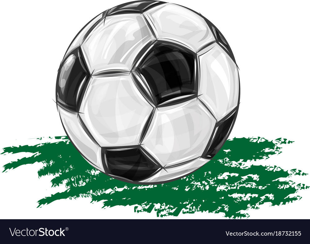 Soccer ball Royalty Free Vector Image - VectorStock