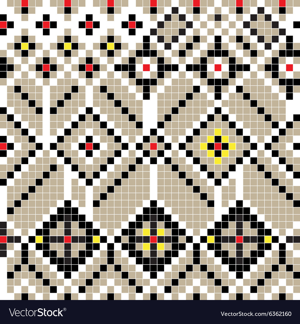 Balkan pattern Royalty Free Vector Image - VectorStock