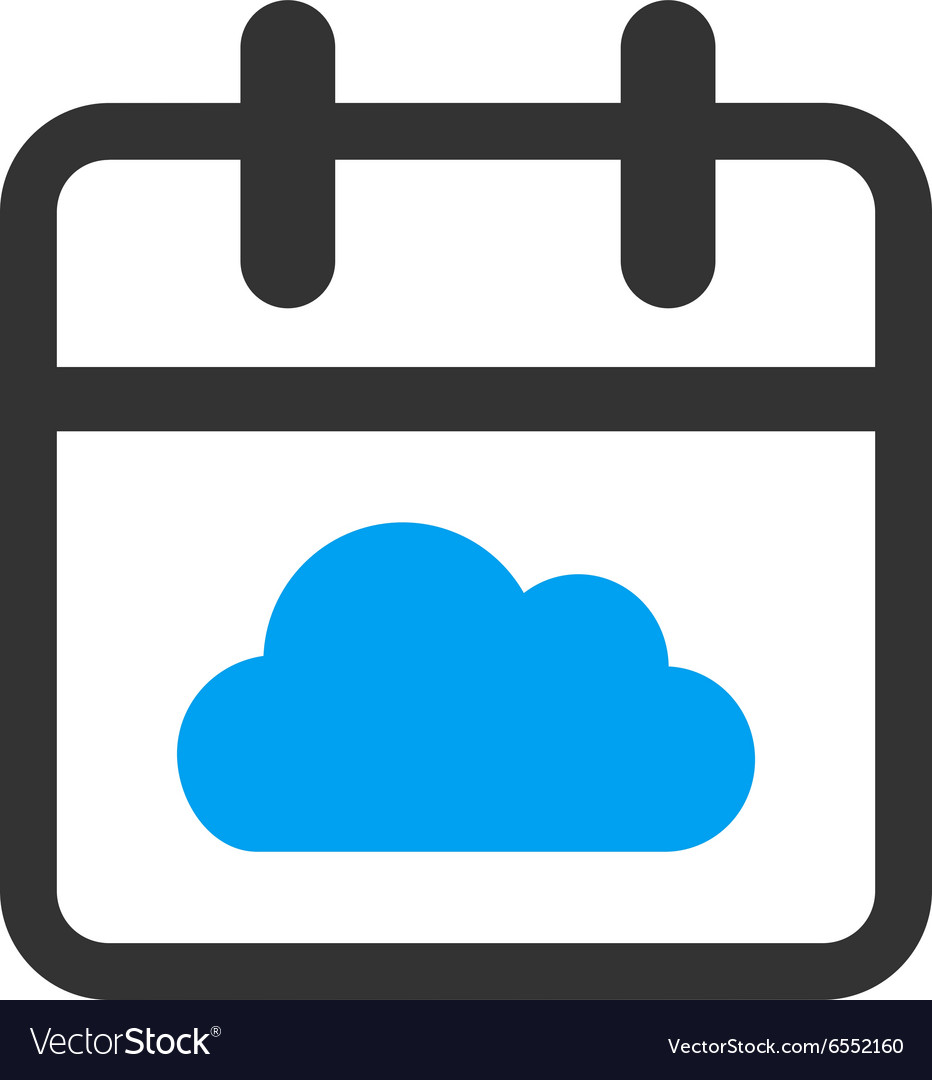 Cloudy Day Icon Royalty Free Vector Image - VectorStock