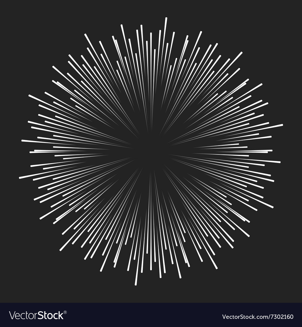 Comic book speed lines background Royalty Free Vector Image