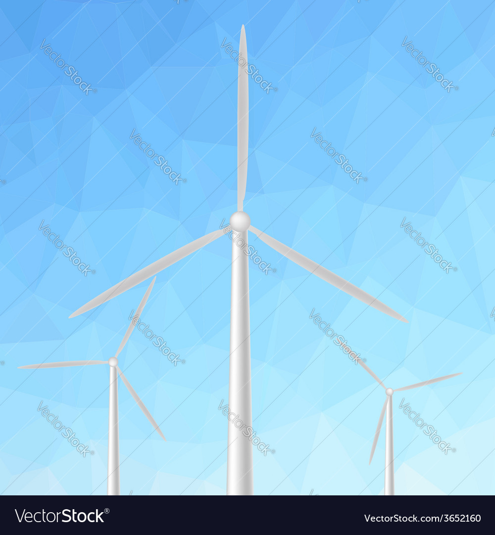 Windmill Royalty Free Vector Image - VectorStock