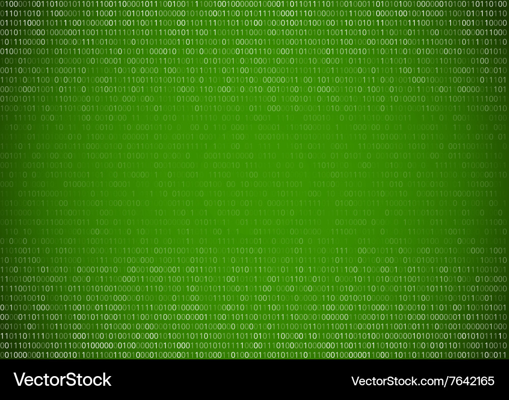 Binary code background Royalty Free Vector Image