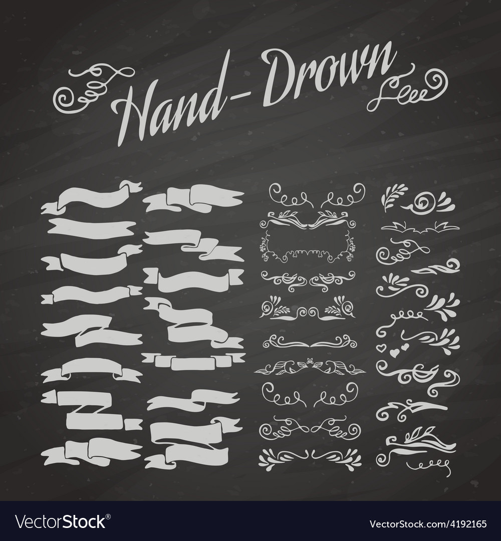 Emblem elements Royalty Free Vector Image - VectorStock