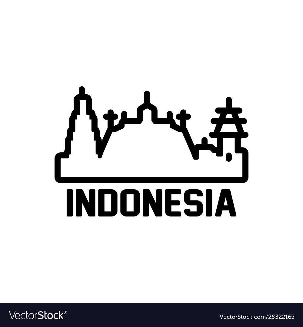 Indonesia Royalty Free Vector Image - VectorStock