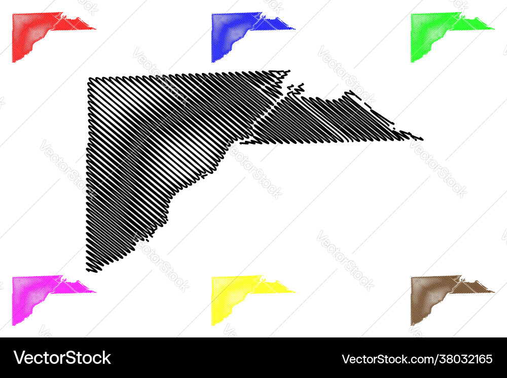 Lucas county ohio state us county united states Vector Image