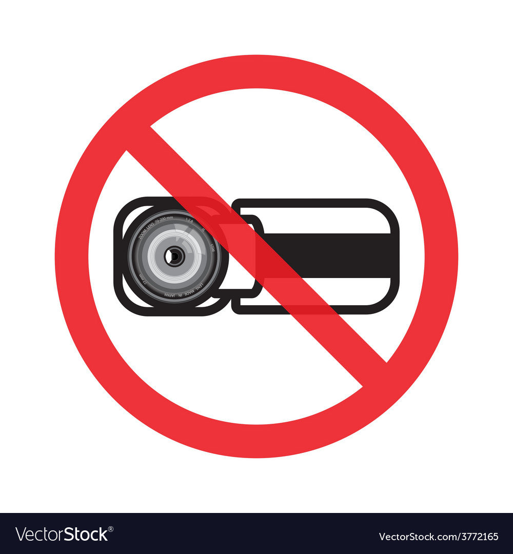No video Royalty Free Vector Image - VectorStock