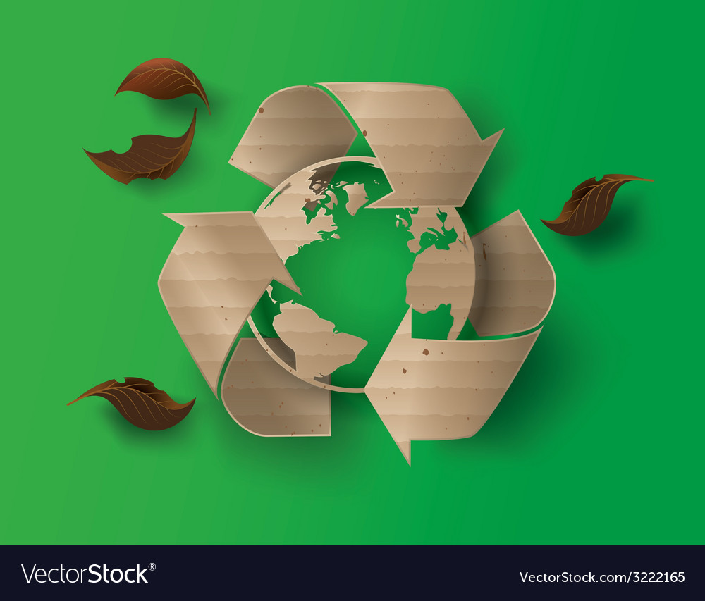 Recyecle Royalty Free Vector Image - VectorStock