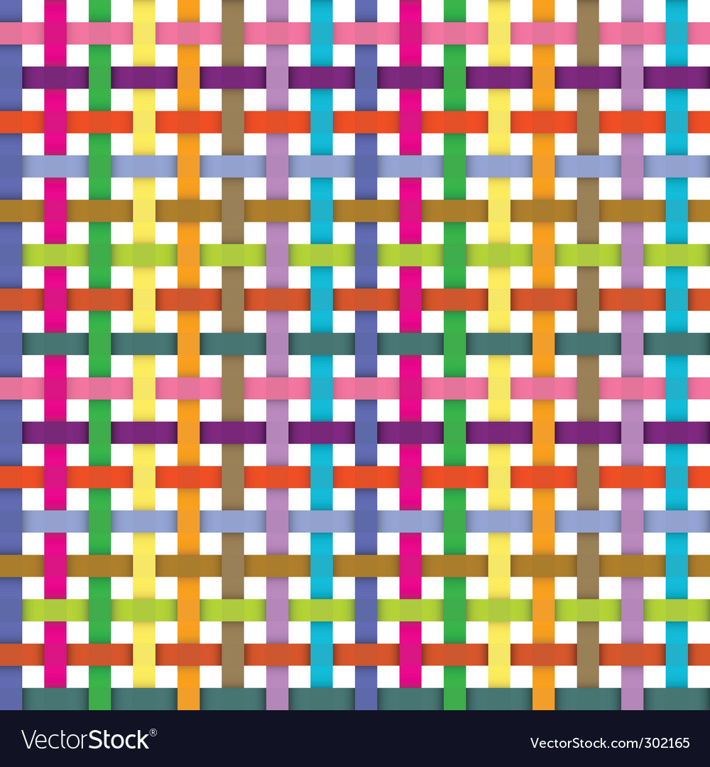 Ribbons pattern Royalty Free Vector Image - VectorStock