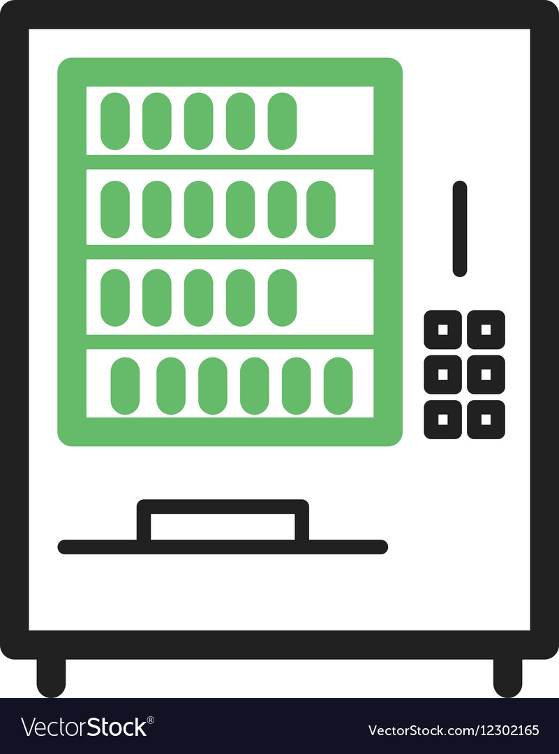 Vending Machine Royalty Free Vector Image - VectorStock