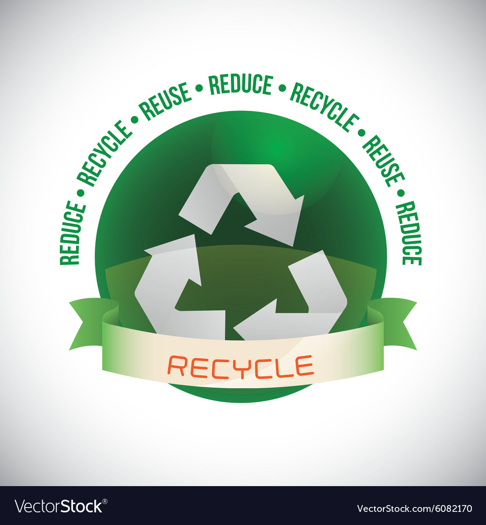 Recycle design Royalty Free Vector Image - VectorStock