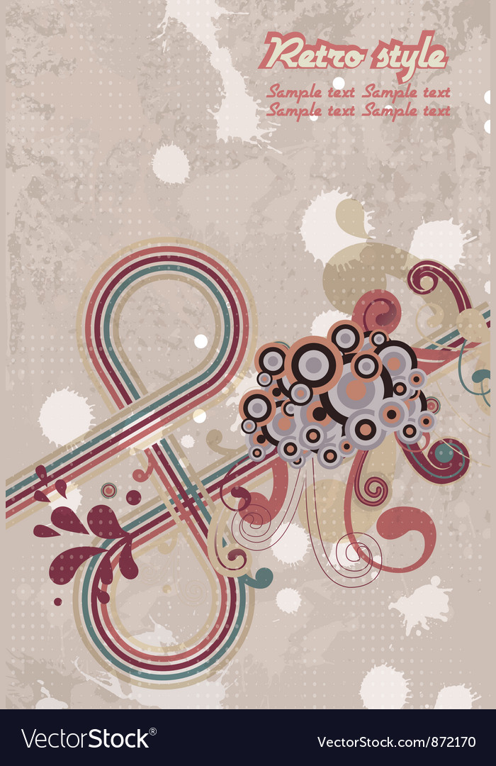 Retro poster Royalty Free Vector Image - VectorStock