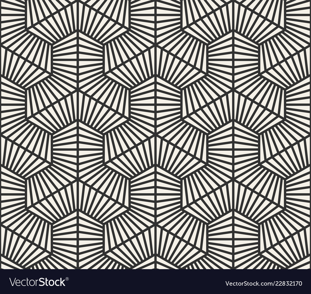 Seamless lines pattern modern stylish triangle Vector Image