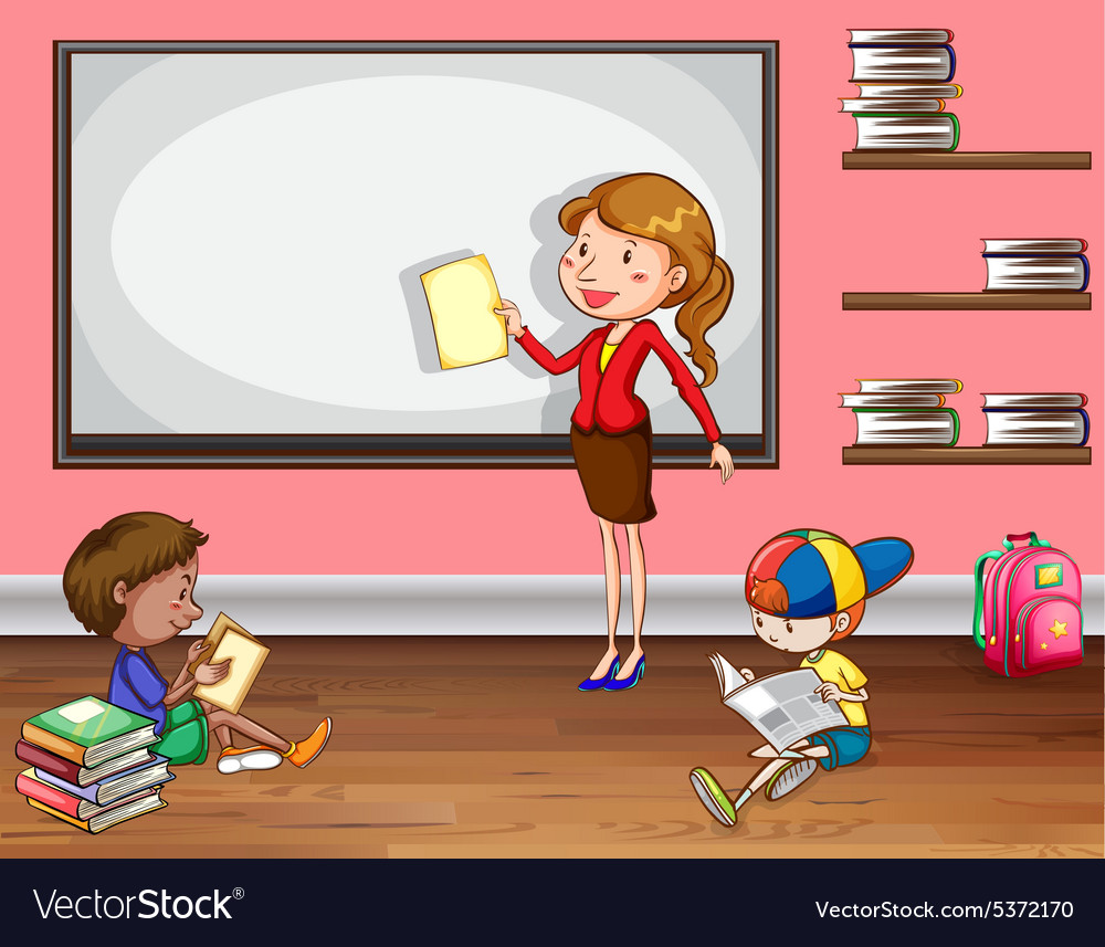 Teaching Royalty Free Vector Image - VectorStock