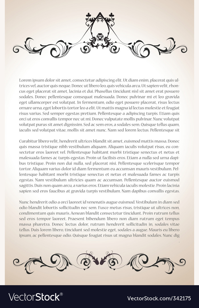 Text document Royalty Free Vector Image - VectorStock