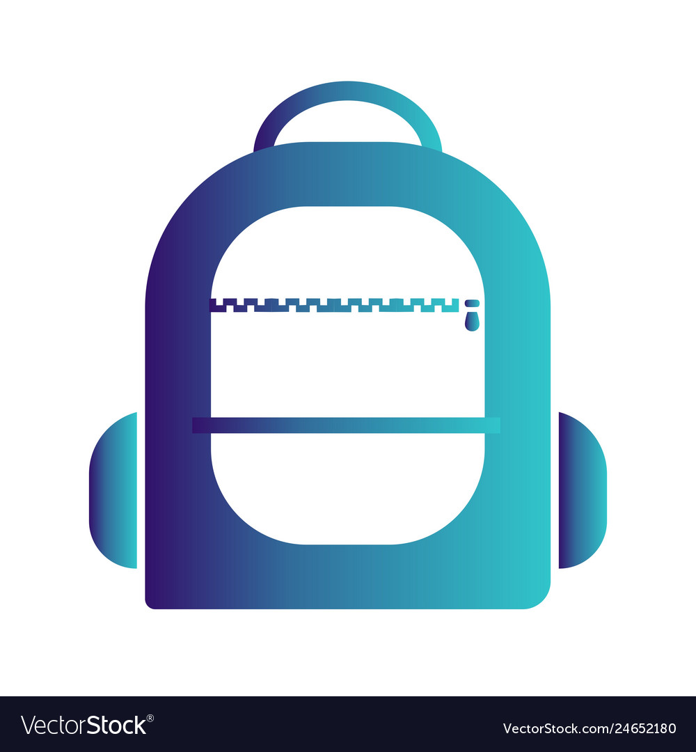 Bag pack icon Royalty Free Vector Image - VectorStock