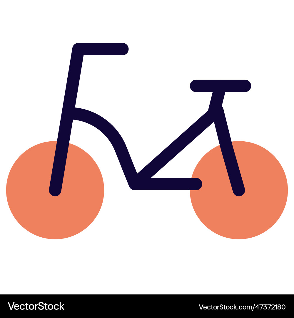 Cycling a good physical healthy activity Vector Image