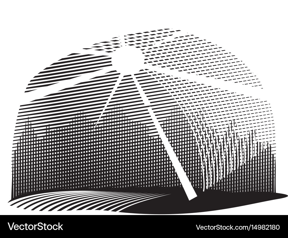 Retro style vintage background black and white Vector Image