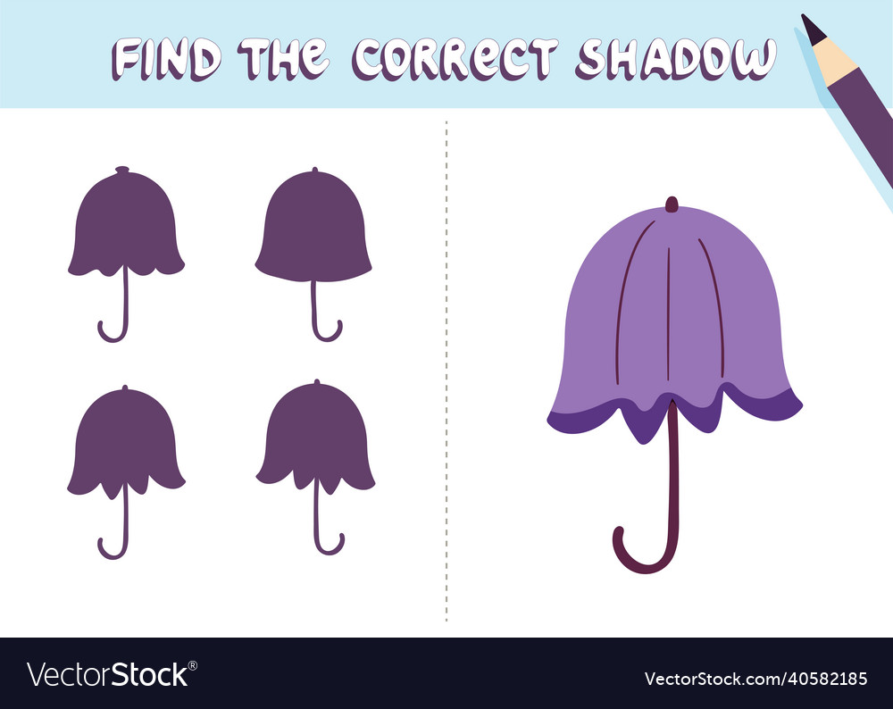 Correct shadow Royalty Free Vector Image - VectorStock