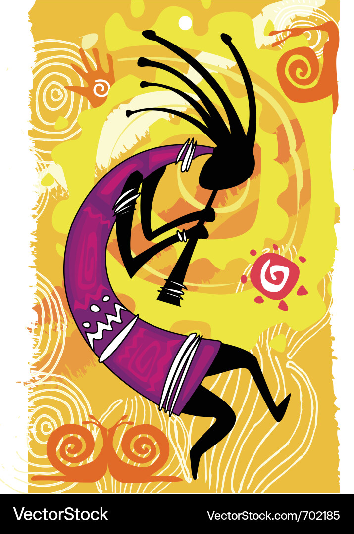 Dancing figure Royalty Free Vector Image - VectorStock
