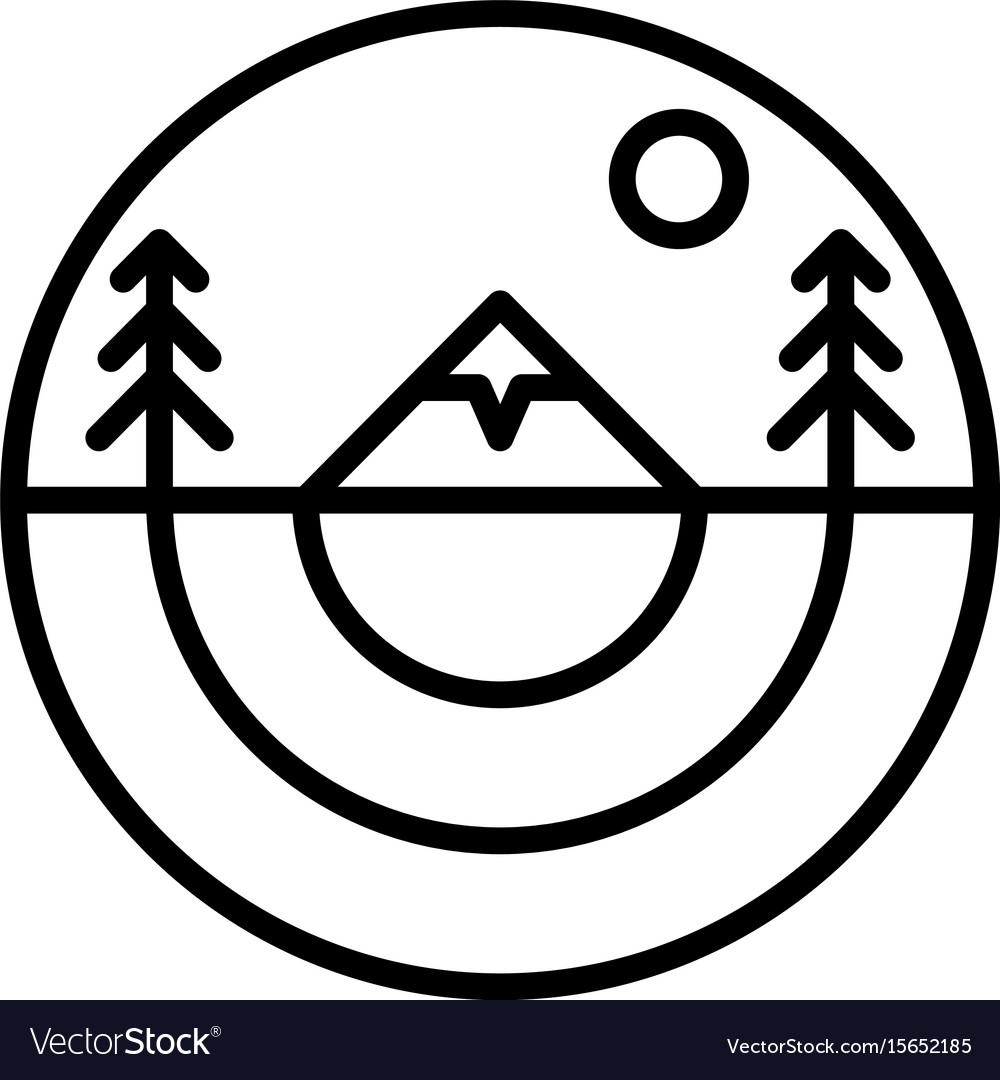 Landscape Royalty Free Vector Image - VectorStock