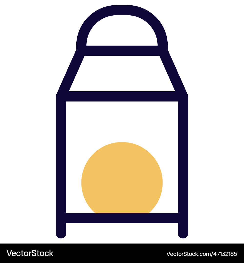 Outdoor lighting commonly used for garden area Vector Image