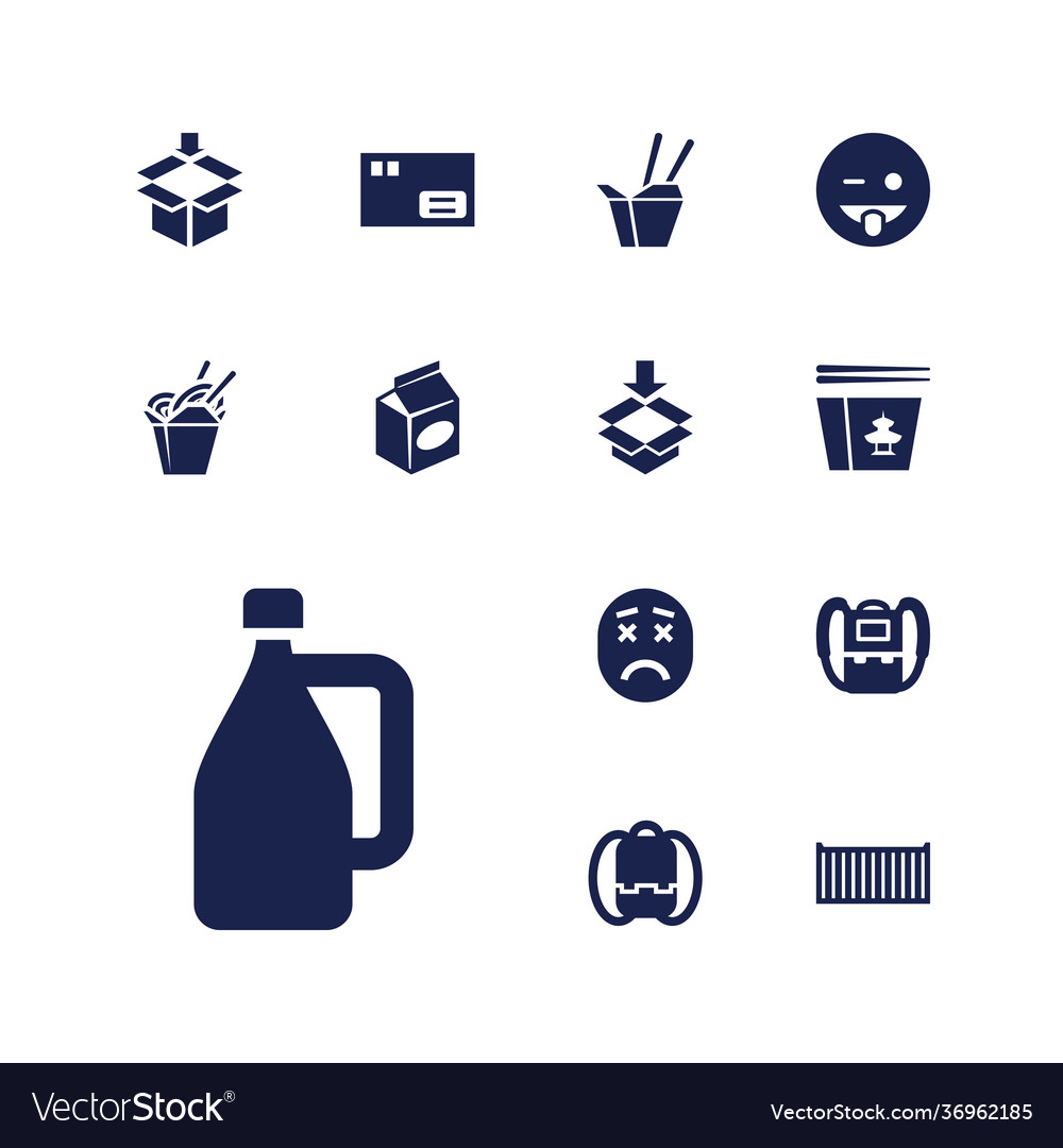 Pack icons Royalty Free Vector Image - VectorStock