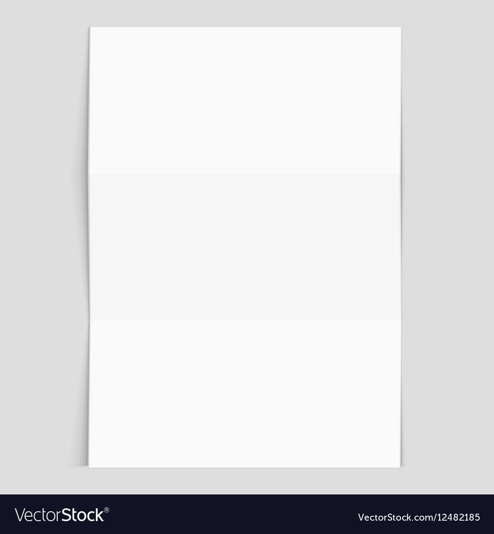 Blank Sheet Of White Paper