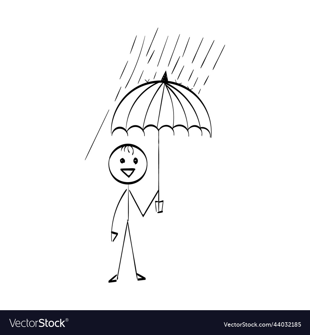 Stickman character Royalty Free Vector Image - VectorStock