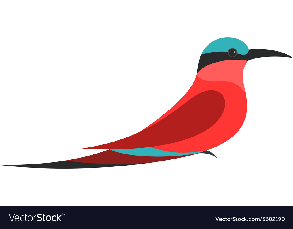 Bee eater Royalty Free Vector Image - VectorStock