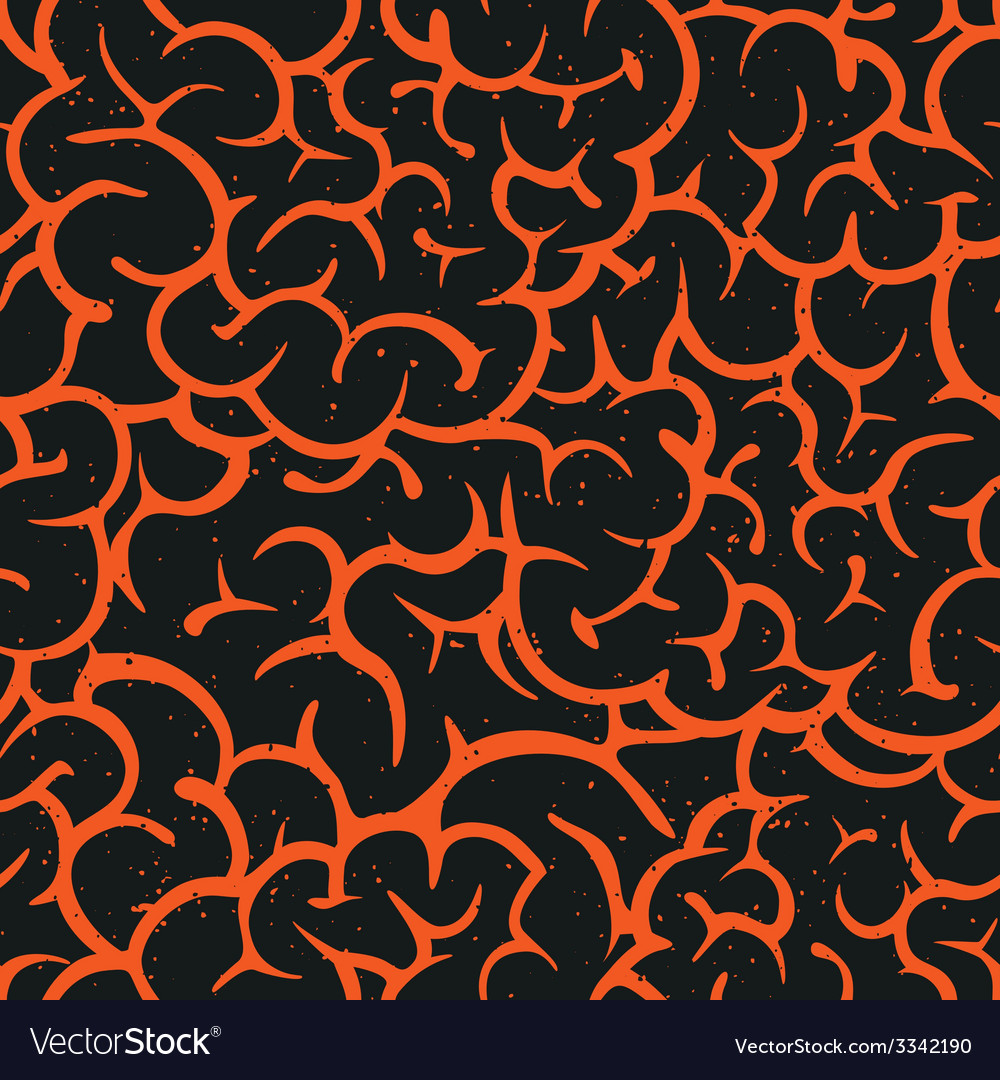 Black guts Royalty Free Vector Image - VectorStock