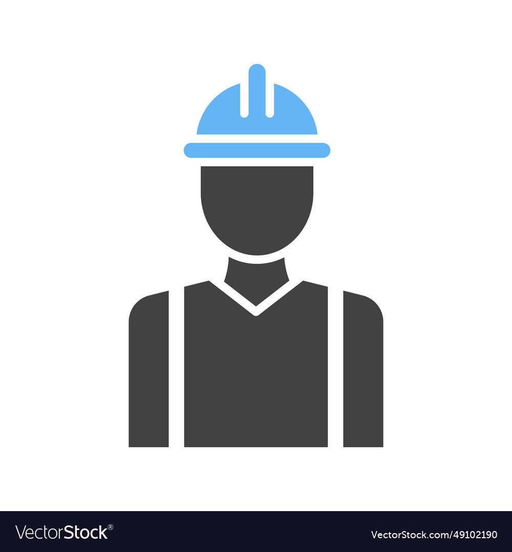 Builder icon image Royalty Free Vector Image - VectorStock