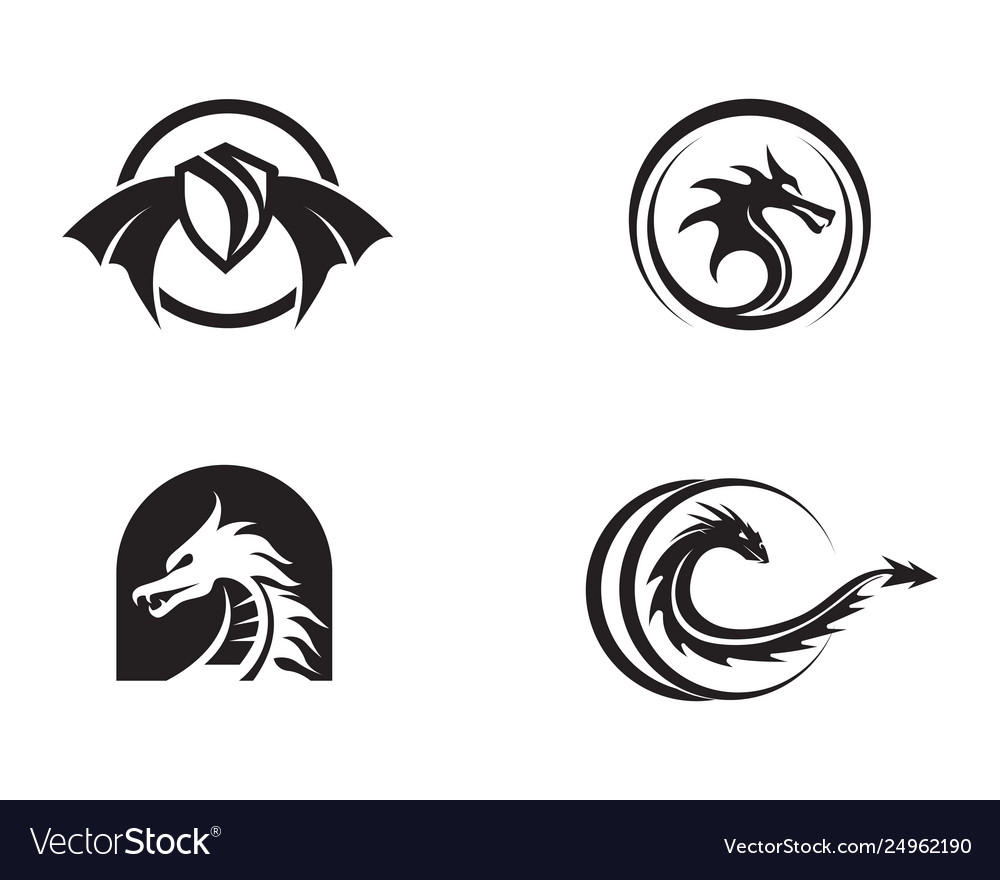Dragon icon Royalty Free Vector Image - VectorStock