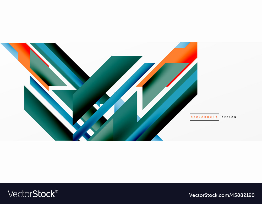 Dynamic lines background wallpaper for concept Vector Image