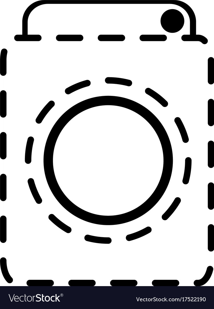 Washing machine icon Royalty Free Vector Image