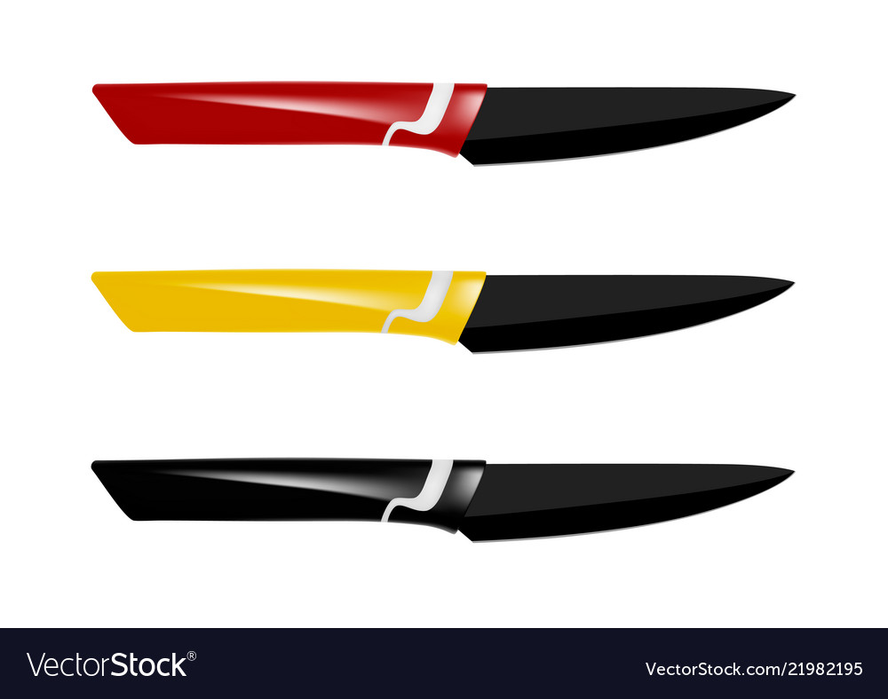 Kitchen knife Royalty Free Vector Image - VectorStock