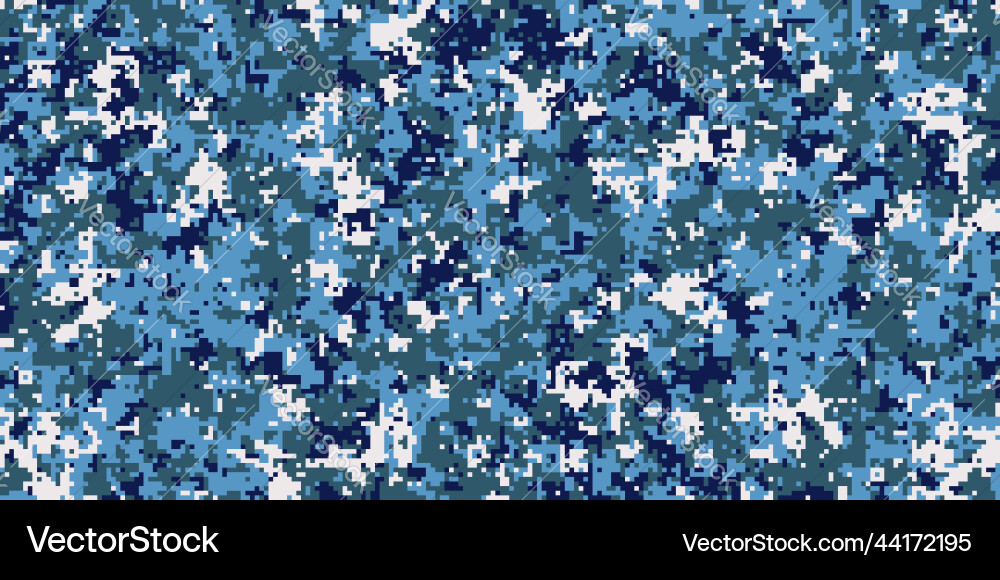 Pixel camouflage for a soldier army uniform Vector Image